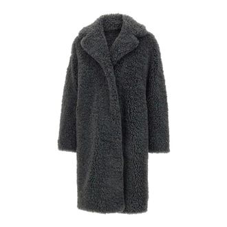 Roberto Ricci Design Rrd, Femme, Manteaux, Gris, Taille: 42 FR Lamb Coat Jkt