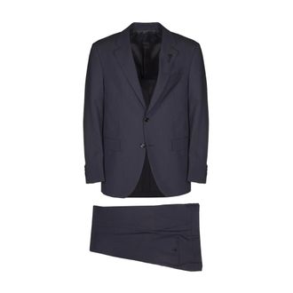 Lardini Homme, Costumes, Bleu, Taille: M Costume crois&eacute;