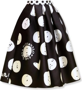 Alessandro Enriquez Femme, Jupes, Noir, Taille: 36 FR Gonna