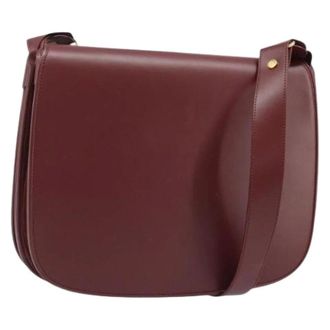 Cartier Sac bandouli&egrave;re vintage Pre-owned - Femme - Pre-owned - Rouge - Taille: ONE Size