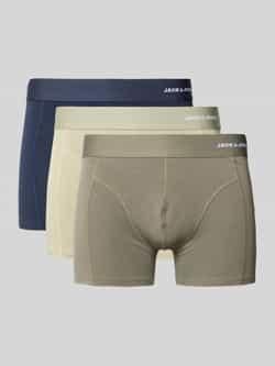 Jack & Jones Trunks aus Viskose-Baumwoll-Mix Modell GABRIEL im 3er-Pack