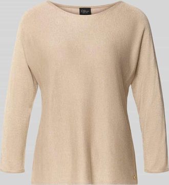 s.Oliver Black Label Pullover in schimmernder Optik