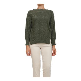 Marella Ennio Top - - Knitwear - Damen - Gr&uuml;n - S
