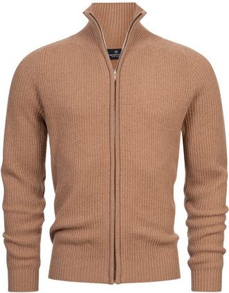 Kronstadt Strickjacke Herren KSDorsey Herrenstrickjacke Strickjacke mit Rei&szlig;verschluss