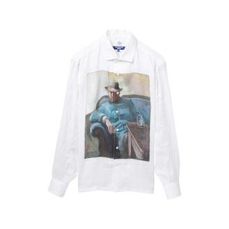 Junya Watanabe Graphic-print Long-sleeve Shirt