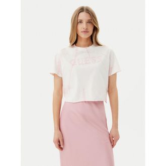 Guess T-Shirt V5GI19 I3Z14 Rosa Regular Fit