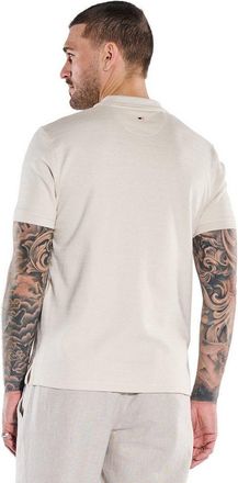 Emilio Adani Poloshirt Herren Modisches Poloshirt mit Zipper, Beige