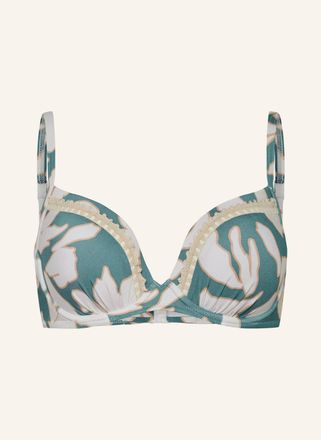 Watercult Watercult B&uuml;gel-Bikini-Top Floral Abstract blau