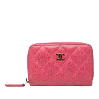 Chanel Porte-monnaie Pre-owned - Femme - Pre-owned - Rose - Taille: ONE Size