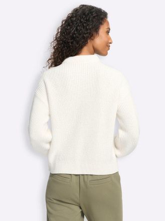 Heine Strickpullover Pullover Langarm Ripp