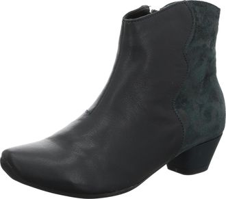 Think Damen AIDA Leder gef&uuml;tterte nachhaltige Stiefelette, 7000 Cedro/Kombi, 38.5 EU