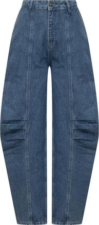 Rotate Rotate Birger Christensen, Femme, Jeans, Bleu, Taille: 34 FR Jeans slim