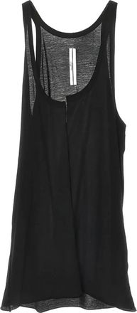 Rick Owens Homme, Tops, Noir, Taille: L Open Pony Tank
