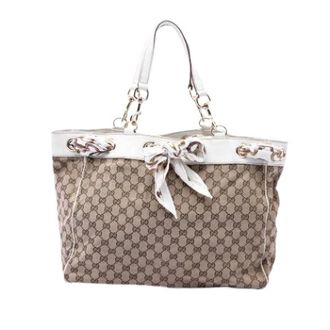 Gucci Pre-owned Positano Tote Bag - - Pre-owned - Damen - Braun - ONE SIZE