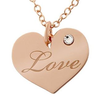 Orphelia Femme Argent plaqué or Rond Transparent Zircon