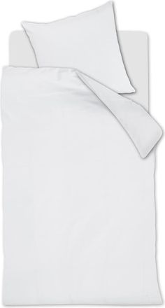 Beddinghouse Conscious bettw&auml;sche-Set 2 TLG. - 135x200 - Wei&szlig; - Baumwolle - mit Rei&szlig;verschluss