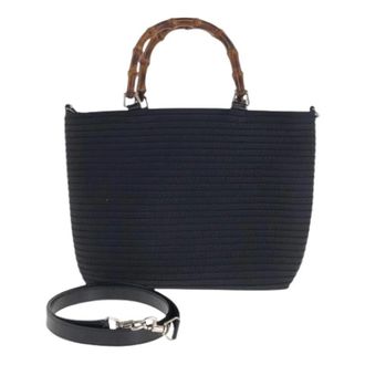 Gucci Sac &agrave; main en toile Pre-owned - Femme - Pre-owned - Noir - Taille: ONE Size