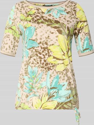 Betty Barclay T-Shirt aus Baumwoll-Modal-Mix im Allover-Look