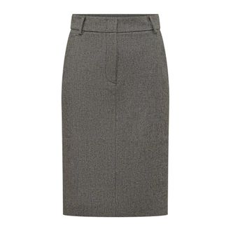 Andamane Femme, Jupes, Gris, Taille: 36 FR Pencil Skirts