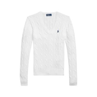 Polo Ralph Lauren Damen, Strickwaren, Wei&szlig;, SGr&ouml;&szlig;e