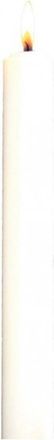 Dottir Dottir - Winter Stories - Kerze, Stabkerze - geeignet f&uuml;r die Leuchter Wald und Pinguin - Wei&szlig; - &Oslash; 3 x L: 30cm