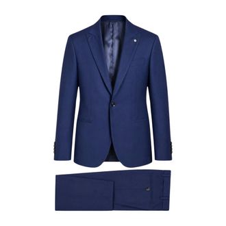 Luigi Bianchi Mantova Herren, Anz&uuml;ge, Blau, MGr&ouml;&szlig;e