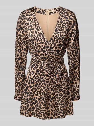 Guess Jumpsuit mit Bindeg&uuml;rtel Modell MALORIE