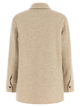 Max Mara Cobalto Overshirt - Beige