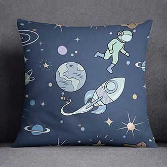 Questo Casa Dekorativer Kissenbezug, Kissenbezug, Heimdekoration, für Sofa, Café, Größe: 45 x 45 cm - entworfen und hergestellt in Türkiye