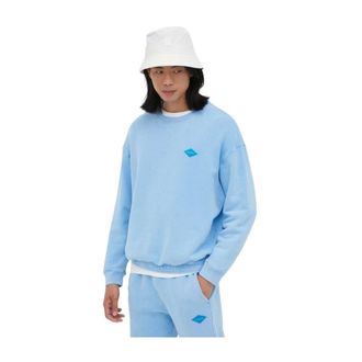 American Vintage Izubird Sweatshirt - - Sweatshirts & Hoodies - Herren - Blau - M
