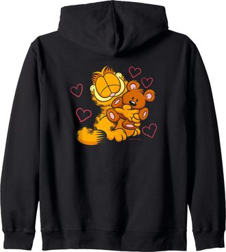Garfield Teddyb&auml;r Liebe Kapuzenjacke