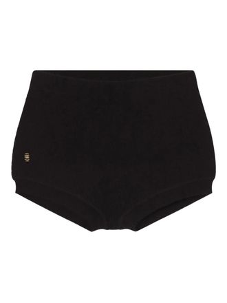 &Eacute;terne Shorts mit hohem Bund - Schwarz
