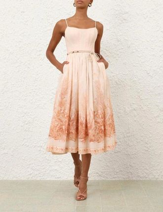 Zimmermann Ctol Dress - Beige