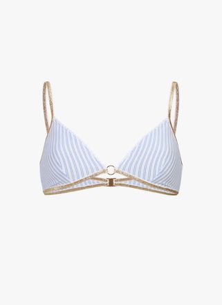 La Nouvelle Soutien-gorge Otis &agrave; rayures en coton