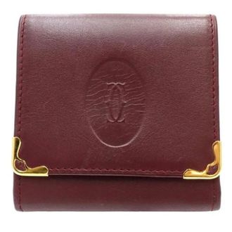 Cartier Pre-owned Must Coin Case - Femme - Pre-owned - Rouge - Taille: ONE Size
