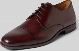 Roy Robson Schn&uuml;rschuhe aus Leder mit glatter Sohle