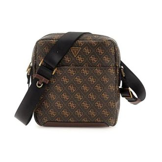 Guess Sacoche XL PU Leder Torino Messenger Bag - - Bags - Herren - Braun - ONE SIZE