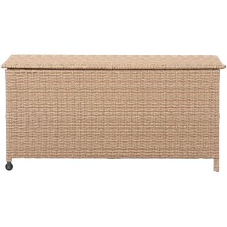 ebuy24 Victor Kissenbox mit R&auml;dern Natur