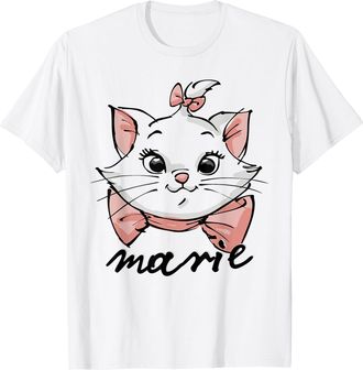 Disney Marie Sketch Face T-Shirt