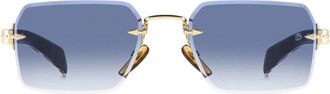 Eyewear by David Beckham Stylische Sonnenbrille f&uuml;r modischen Look - - Accessories - unisex - Gelb - 56 MM
