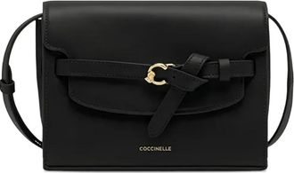 Coccinelle Femme, Sacs, Noir, Taille: ONE Size Sabine Small Crossbody Bag