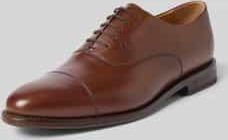 Henry Stevens Derby aus Leder mit Schn&uuml;rung Modell Marshall