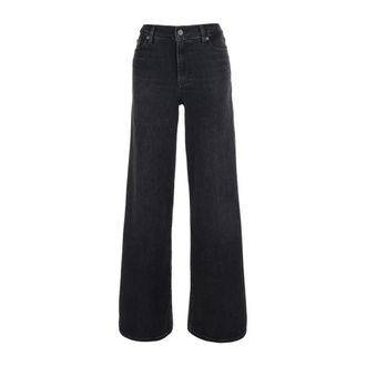 Frame Denim Le Slim Palazzo Wide Leg Jeans - - Jeans - Damen - Schwarzk - W26