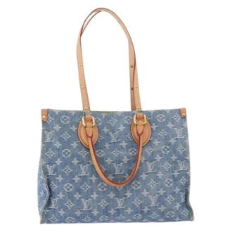 Louis Vuitton Pre-owned Vintage Tote Bag - - Pre-owned - Damen - Blau - ONE SIZE