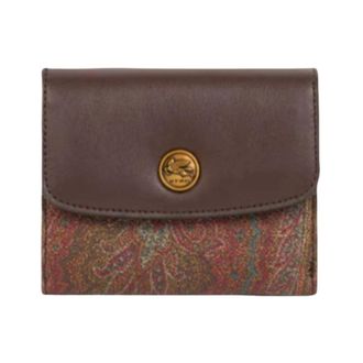 Etro Paisley Jacquard Kartenhalter Geldb&ouml;rse - - Accessories - Damen - Braun - ONE SIZE