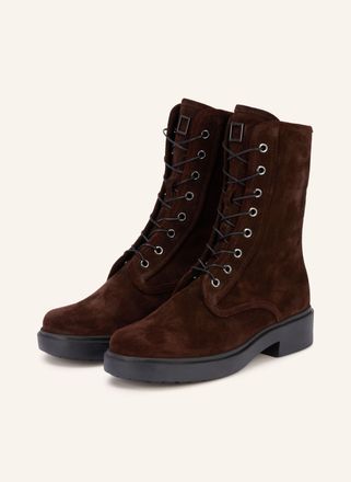 H&ouml;gl Schn&uuml;rboots braun