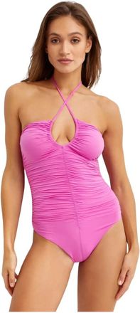 Marysia Swim Femme, Maillots de bain, Rose, Taille: 36 FR Hasell Maillot One-Piece Swimsuit