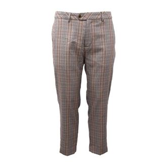 Scotch & Soda Karierte Hose mit Elasthan f&uuml;r Herren - - Trousers - Herren - Grau - W32