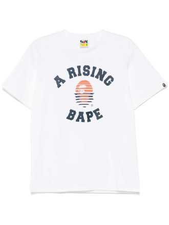 A Bathing Ape t-shirt à imprimé graphique - Blanc