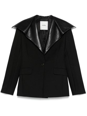 Nanushka blazer Luiza - Noir